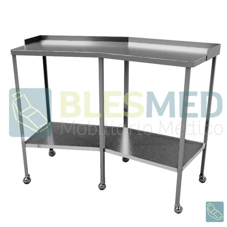 Mesa Mayo Con Charola - Muebles Medicos BlesMed
