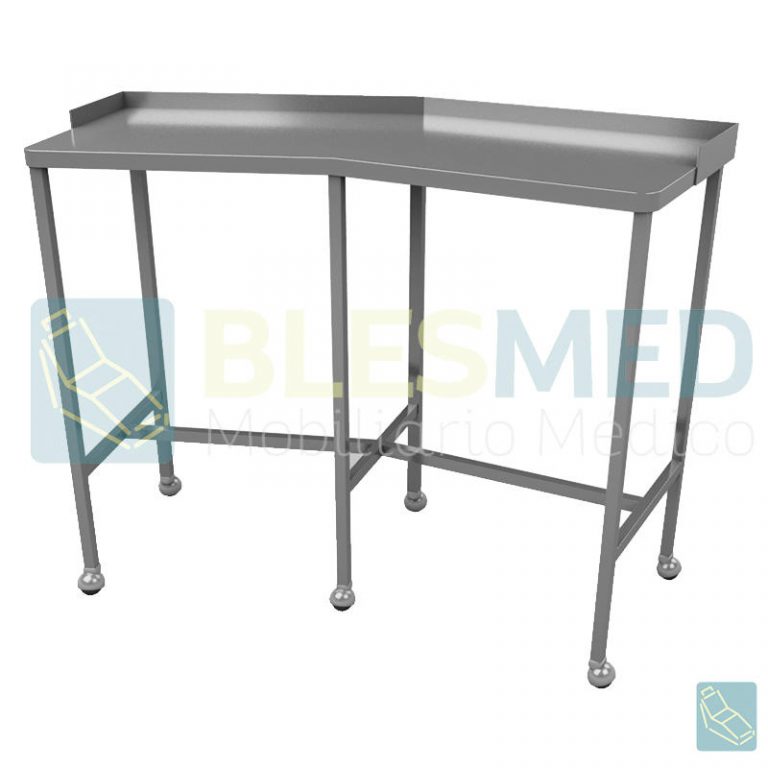 Porta Abatelenguas Acero Inoxidable - Muebles Medicos BlesMed